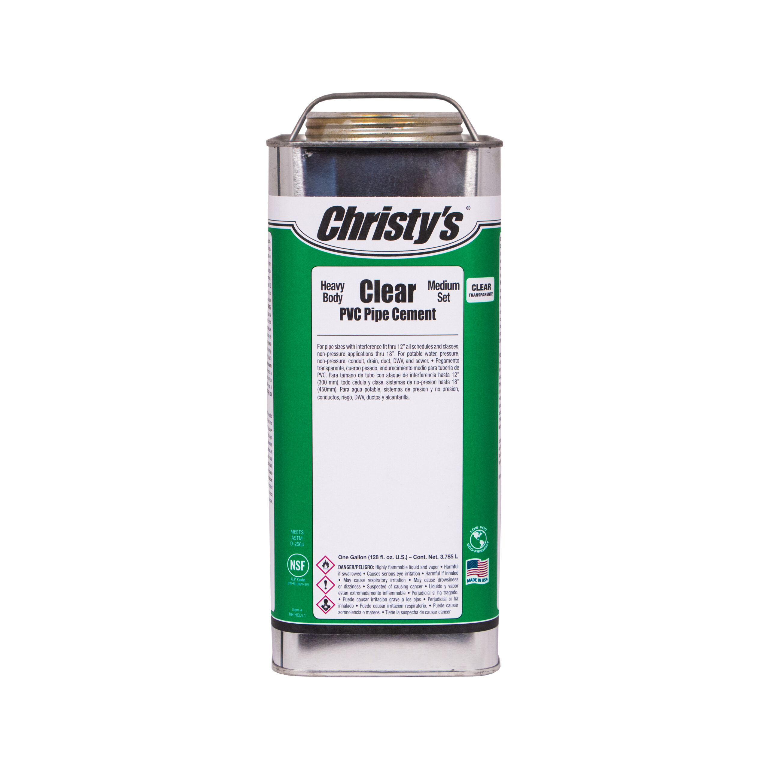 Clear Heavy PVC Cement - Christy's