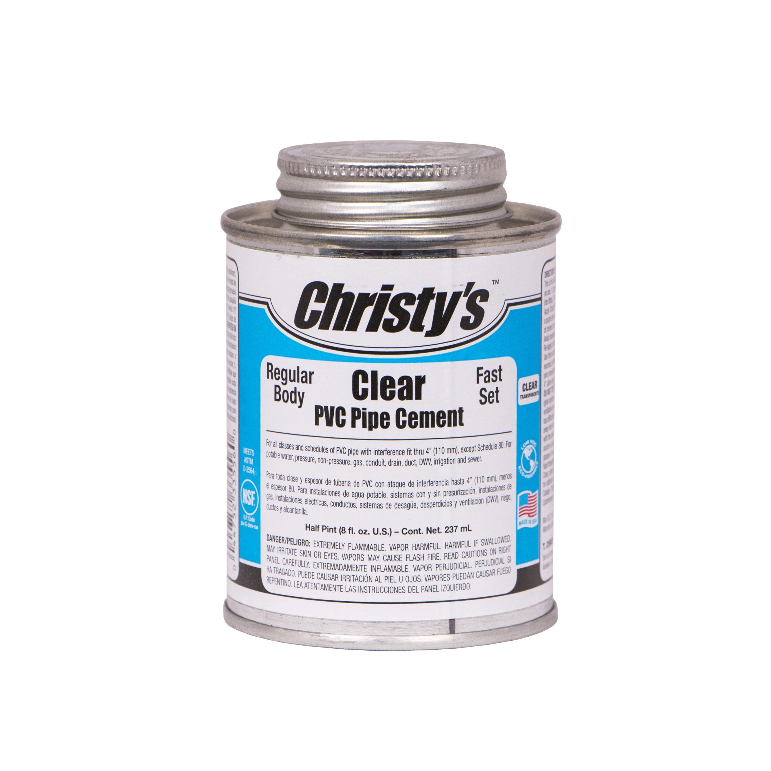 Clear Regular PVC Cement - Christy's