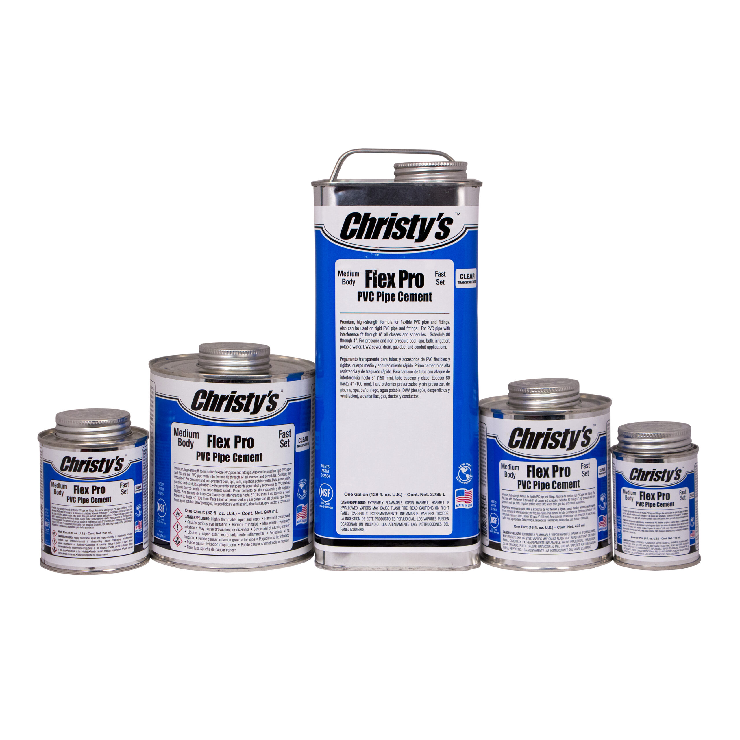 Flex Pro PVC Pipe Cement - Christy's