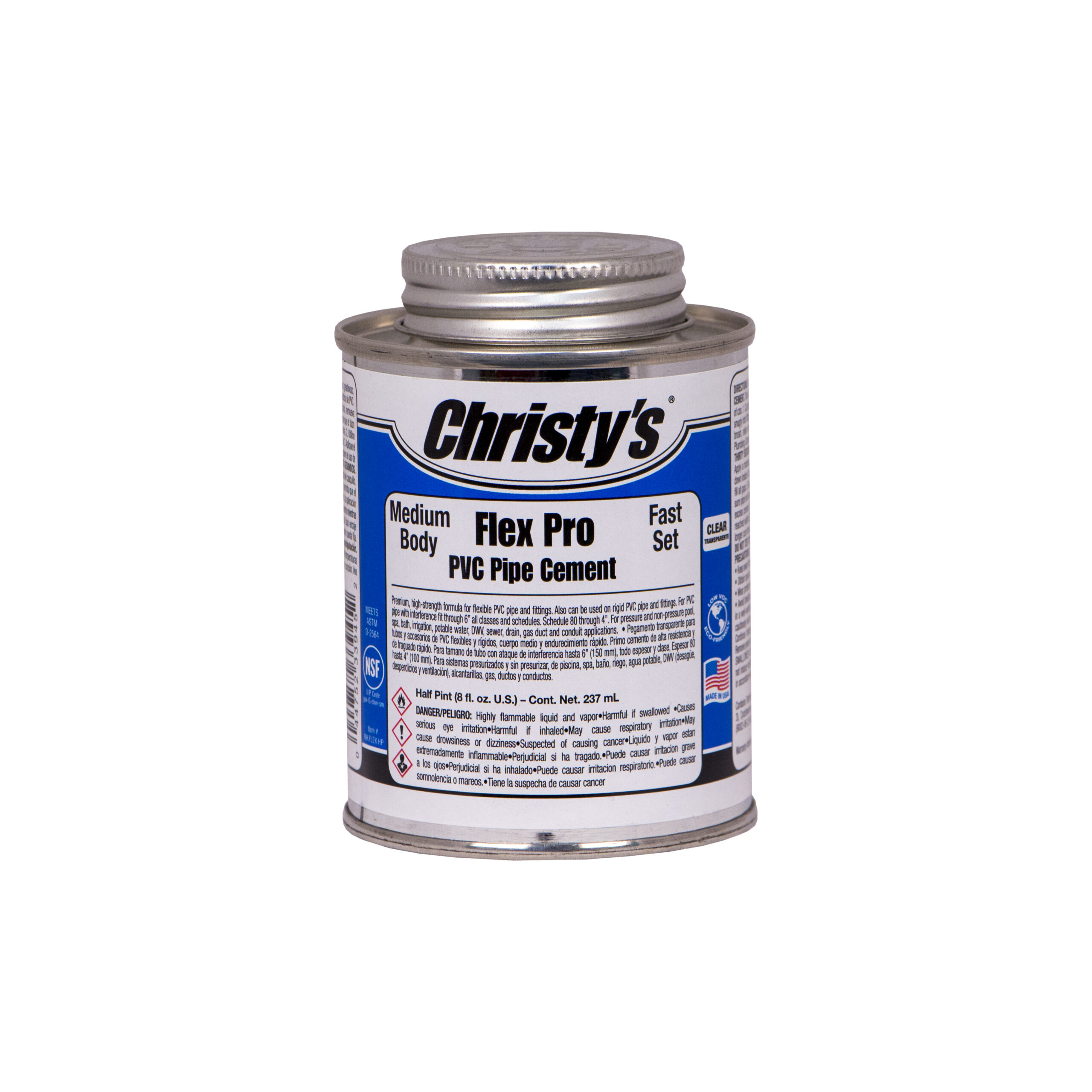 Flex Pro PVC Pipe Cement - Christy's