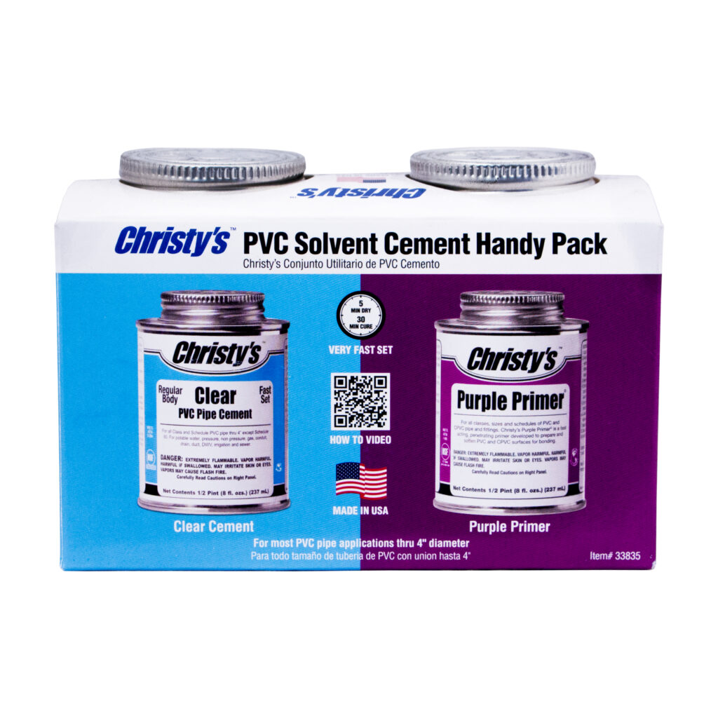 Clear Heavy PVC Cement - Christy's