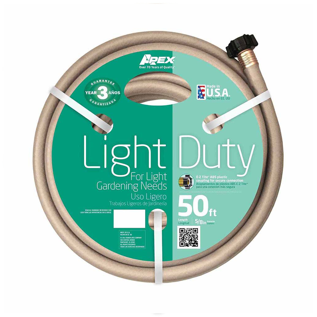 ⅝" x 50' Light Duty Garden Hose - Christy's