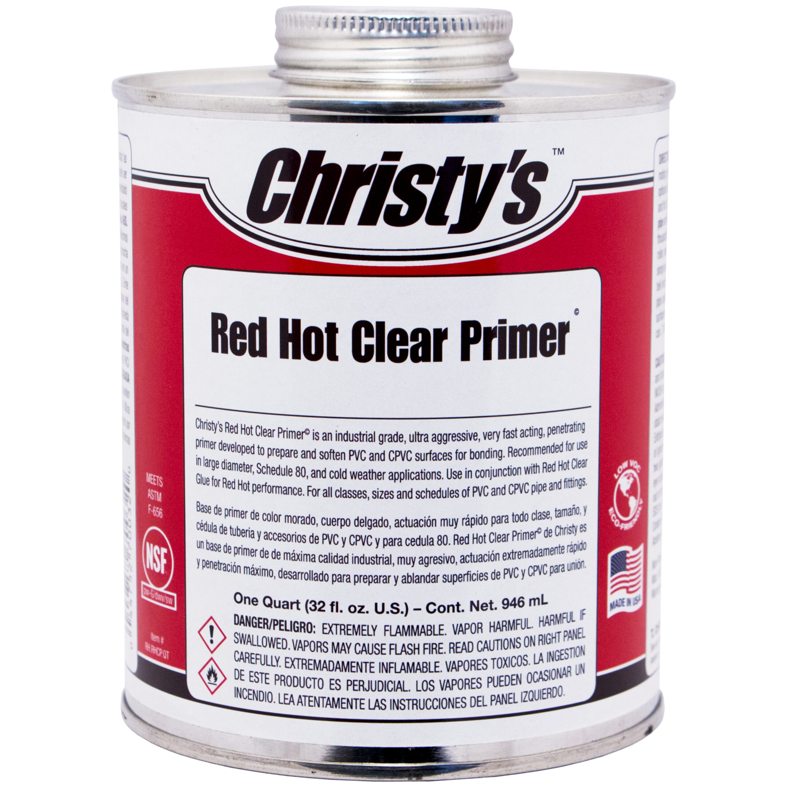 Red Hot Clear Glue - Low VOC - Christy's
